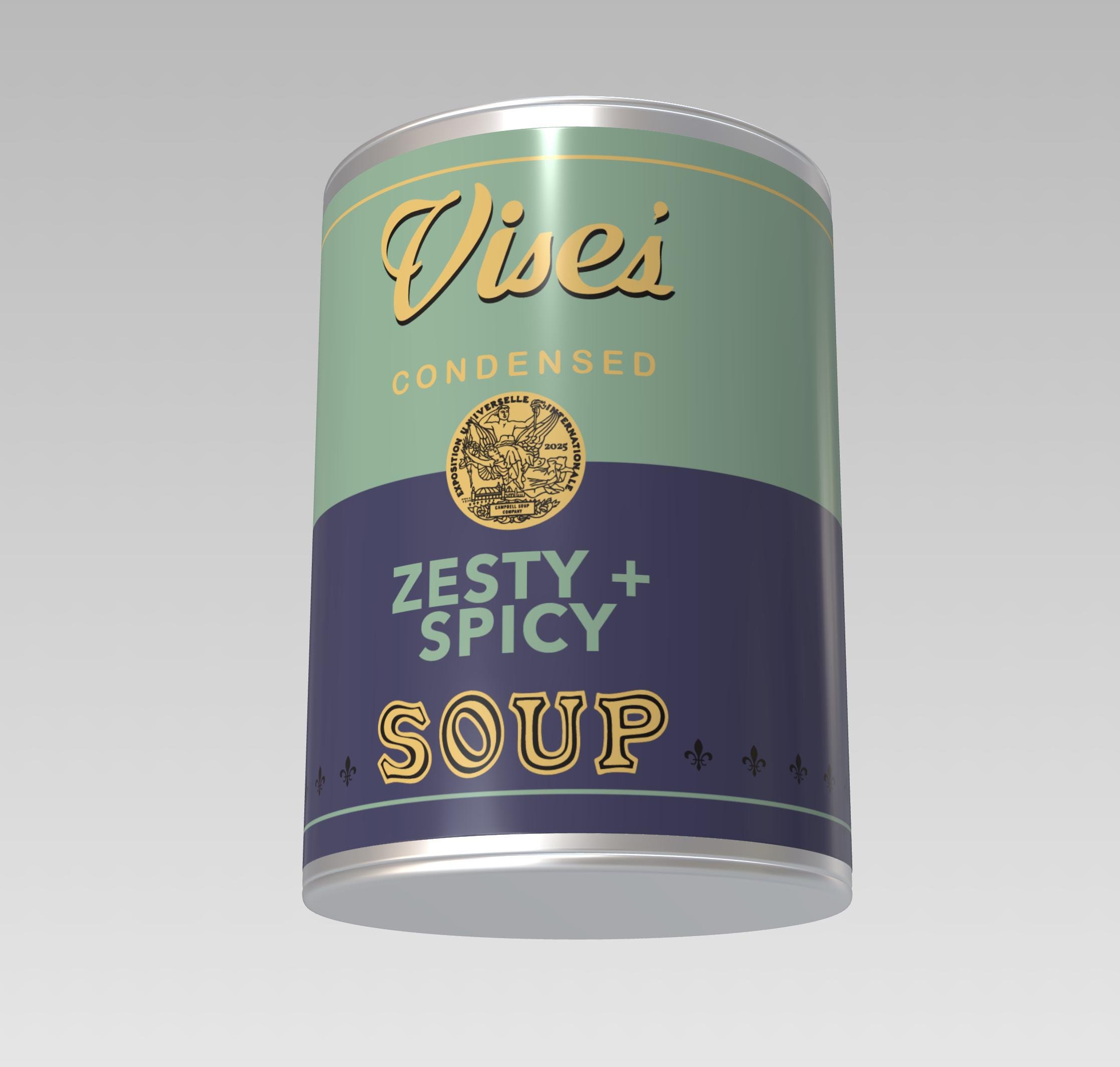 Customizable Vintage Campbell’s Soup Can Labels | Warhol-inspired ...