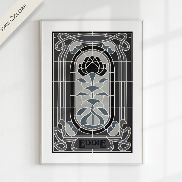 Strangers Things Poster Eddie - Etsy