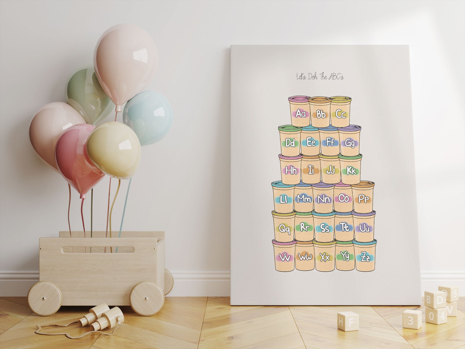 PLAY-DOH Alphabet Rainbow Unicorn ABC Digital Art - Etsy