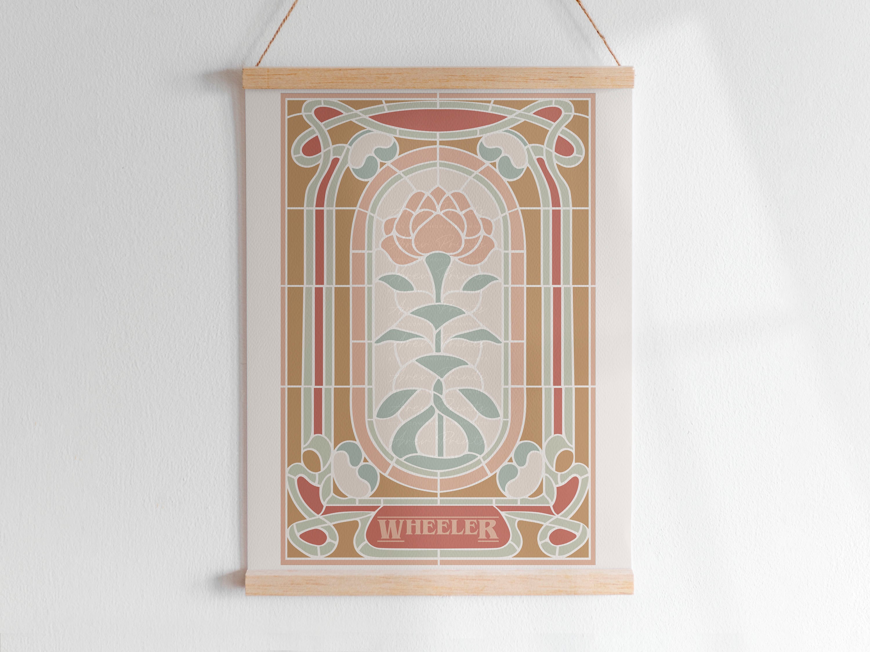 STRANGER THINGS Fan Art | Personalized Name Custom Letter Digital Art ...