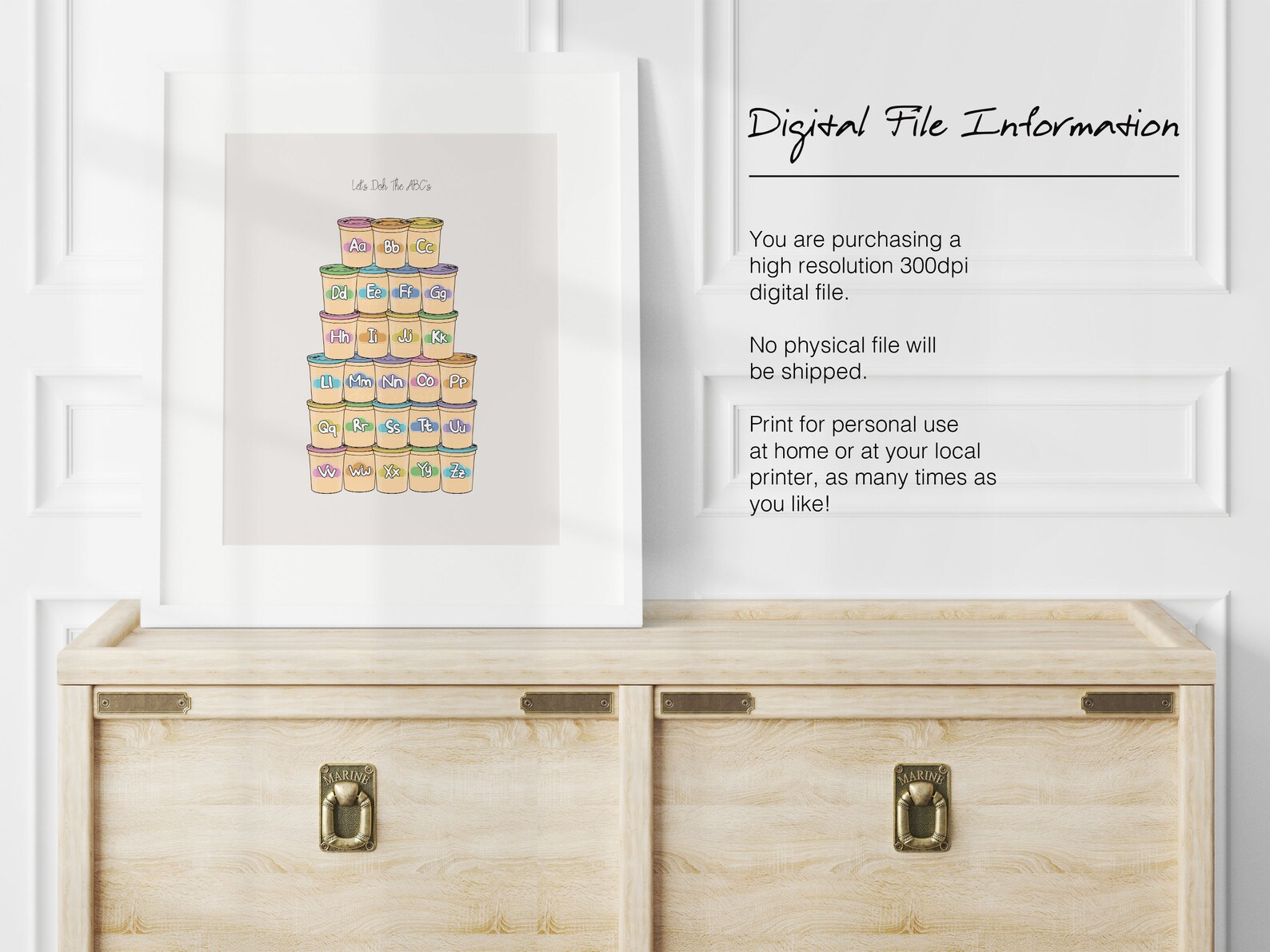 PLAY-DOH Alphabet Rainbow Unicorn ABC Digital Art - Etsy