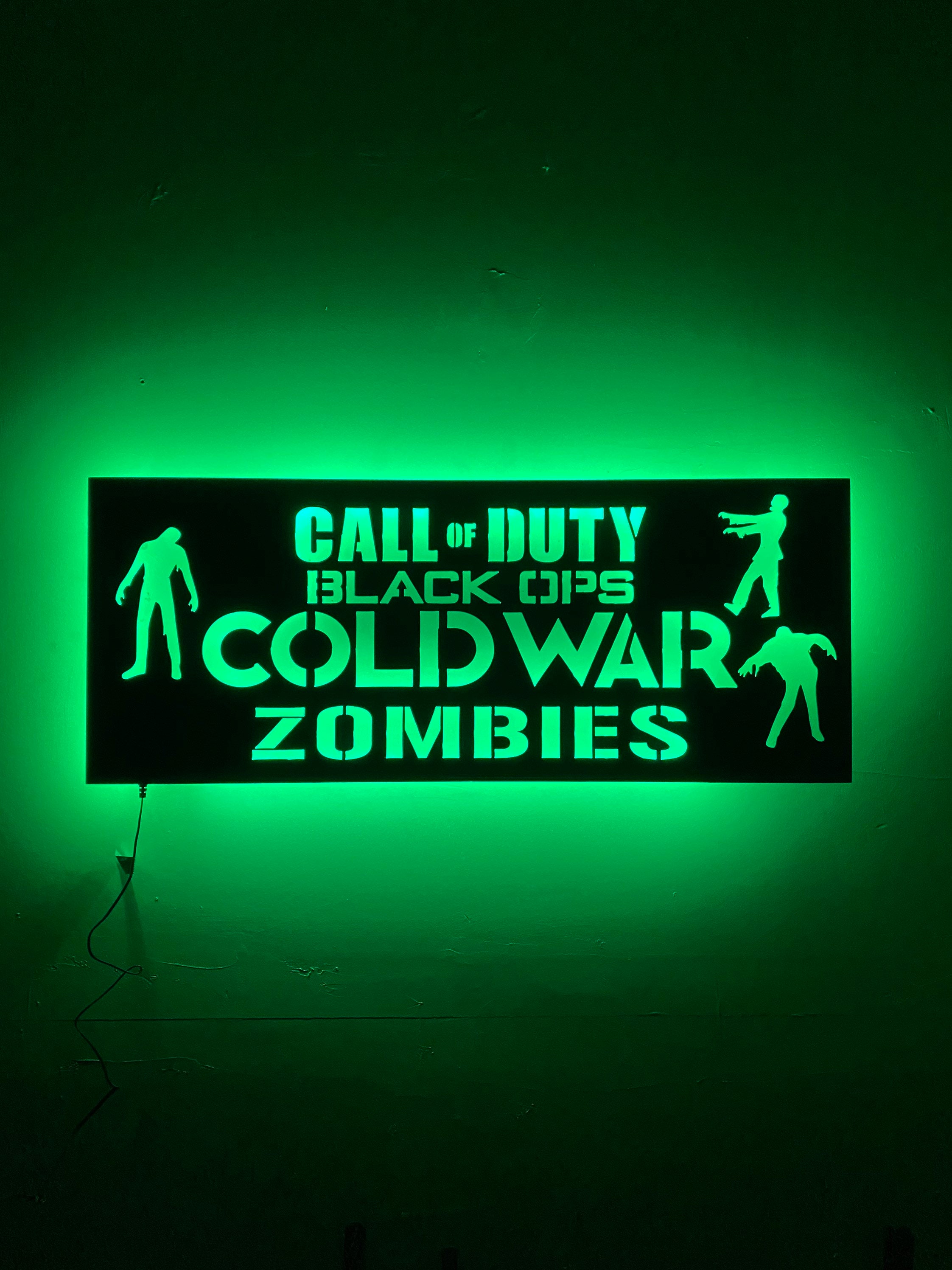 Steel Zombies Metal Backlit Sign - Etsy