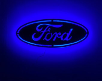Illuminated Ford Sign - Etsy