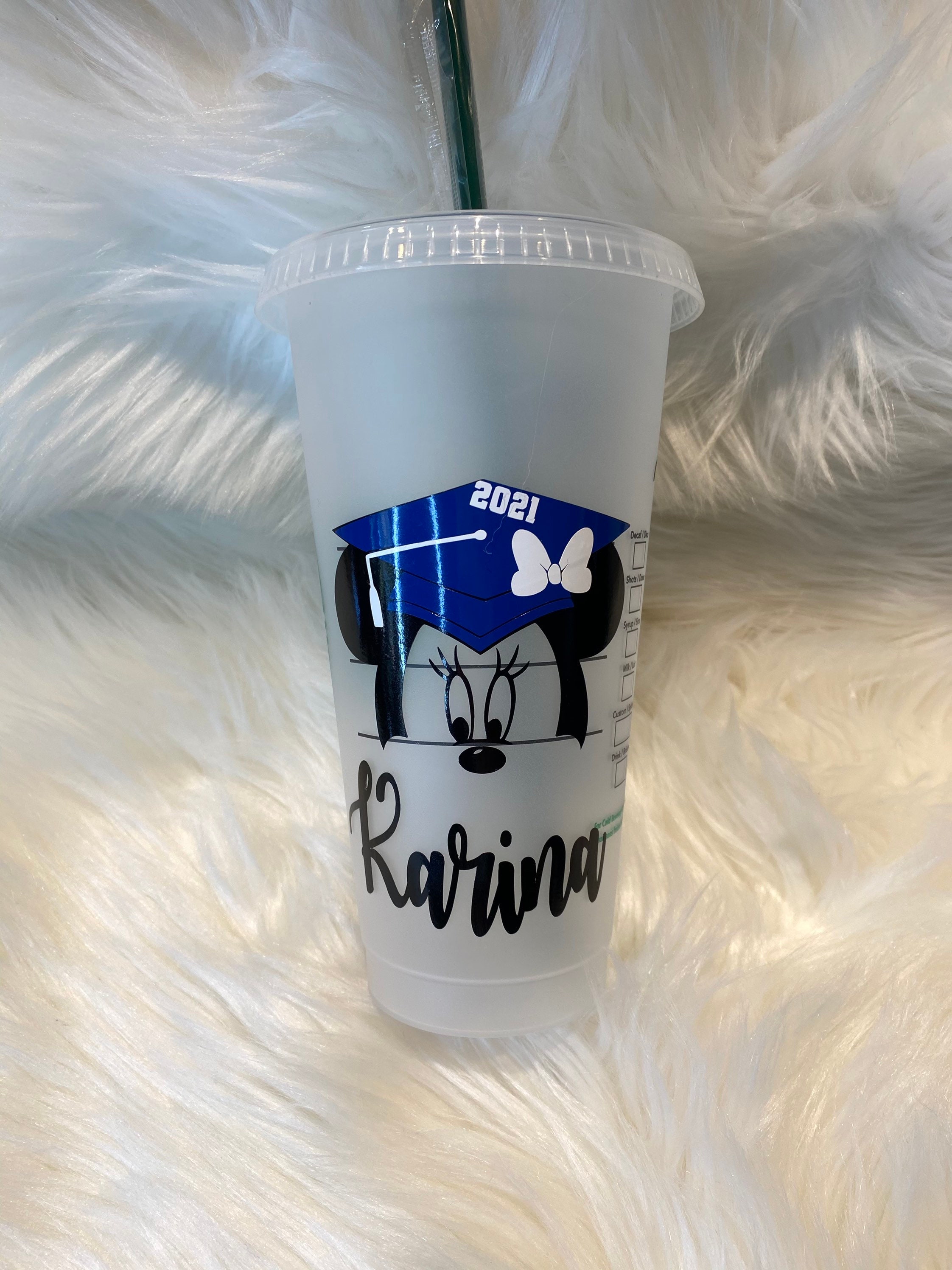 Disney Graduation Starbucks Tumbler/ Grad Gift/ Grad Tumbler/ | Etsy