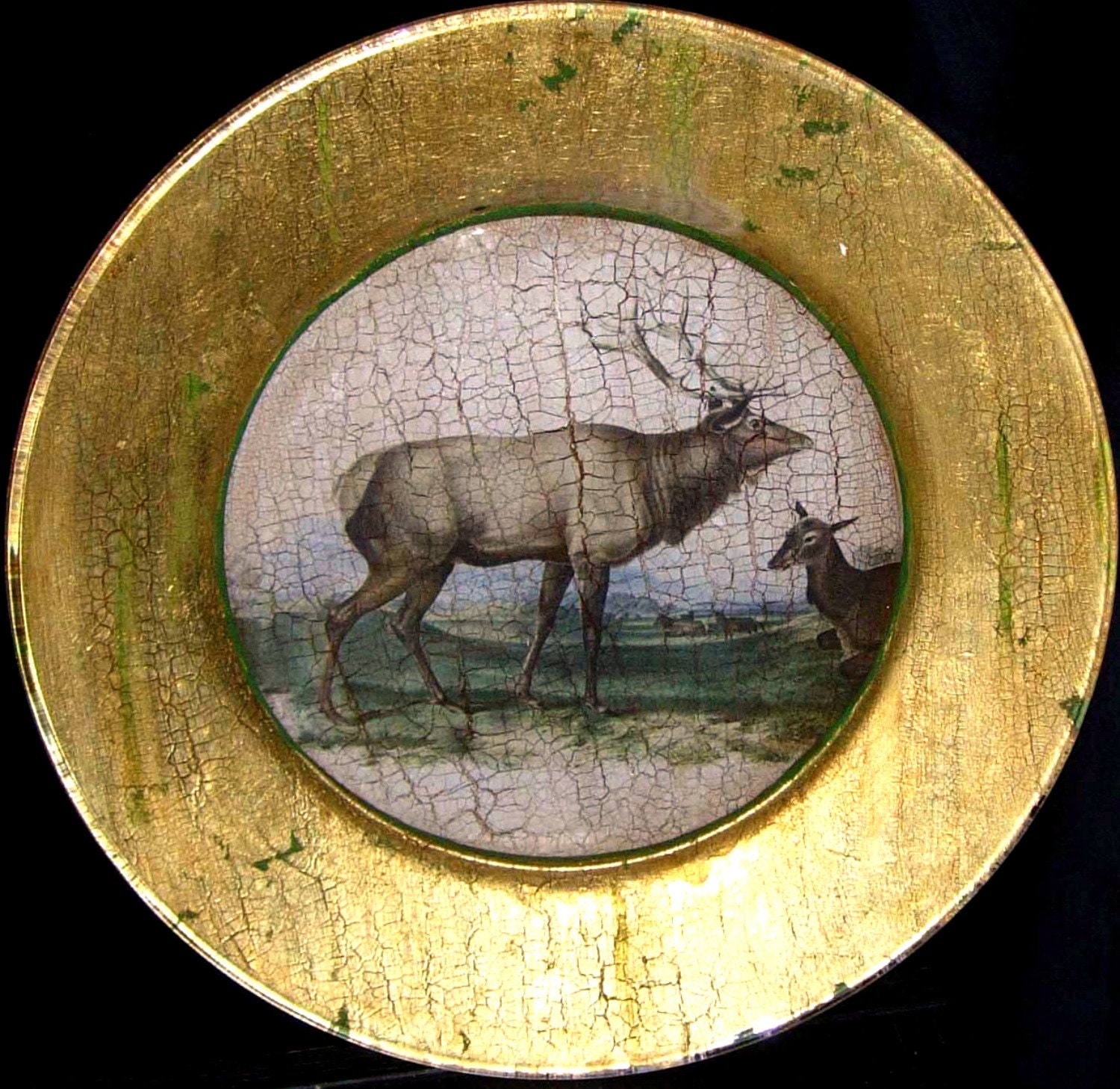 Woodland Animal Decor Plates - Etsy