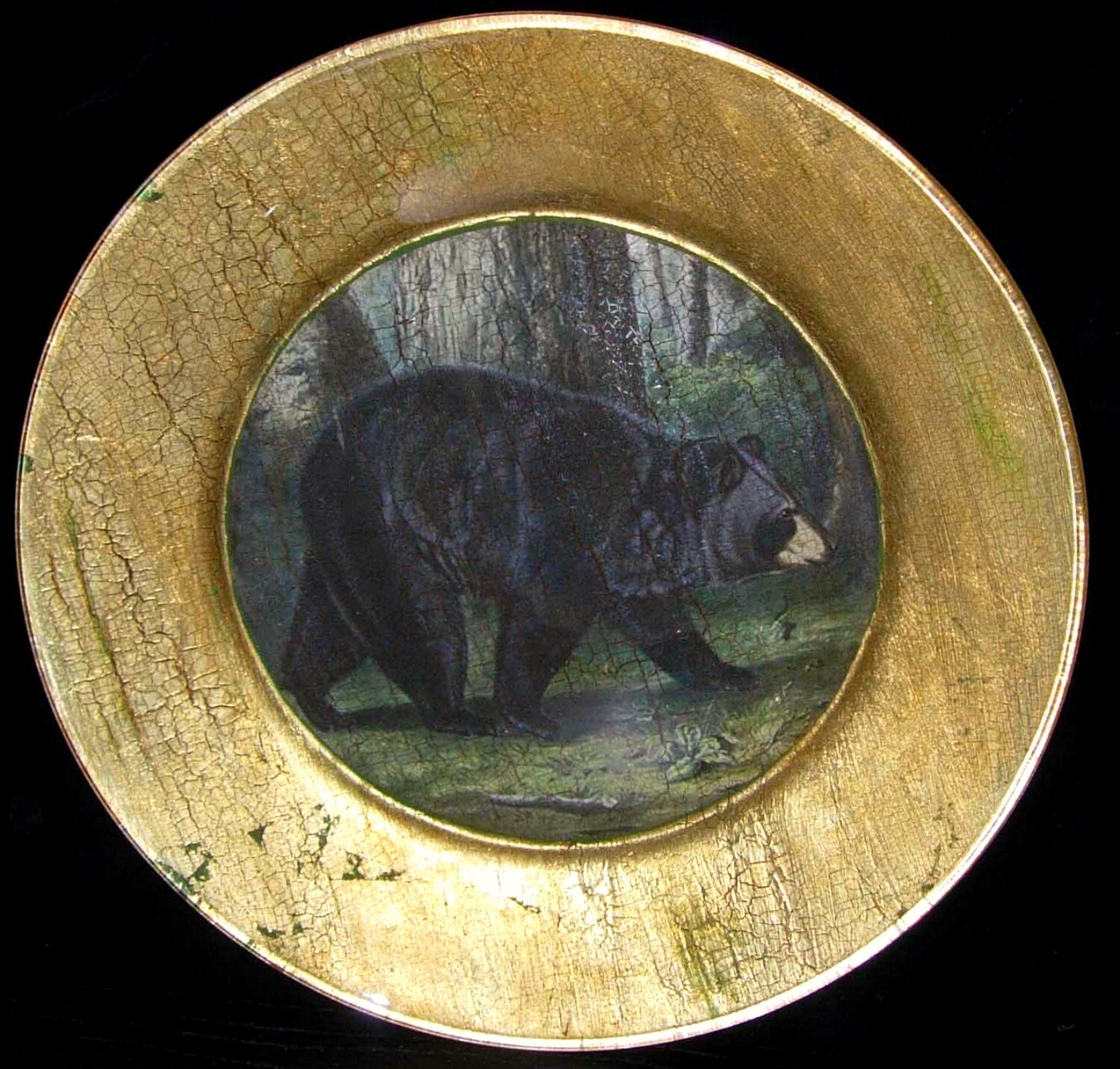 Woodland Animal Decor Plates - Etsy