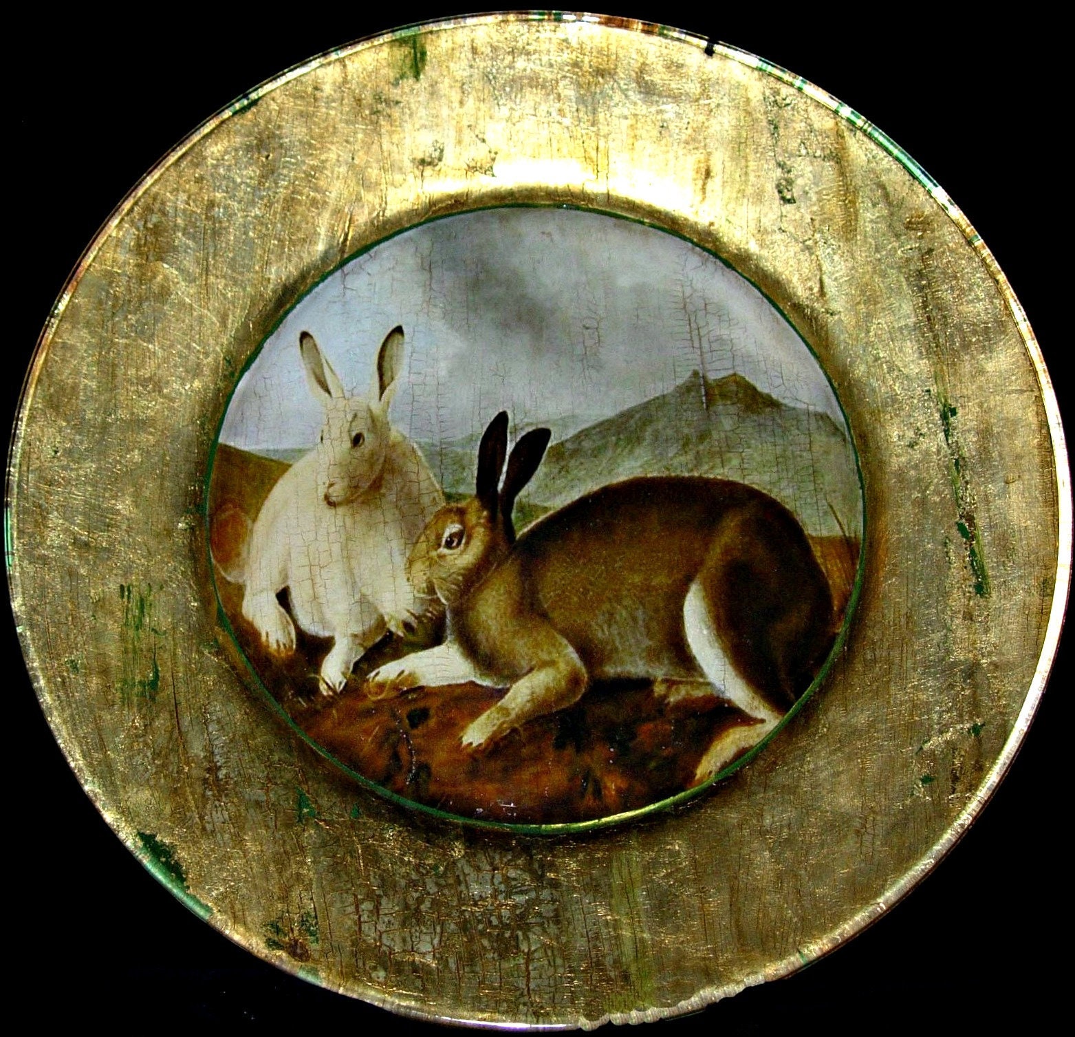 Woodland Animal Decor Plates - Etsy