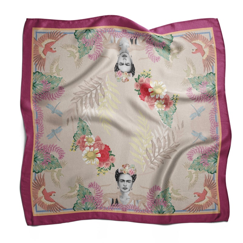 Mexico Silk Scarf - Etsy