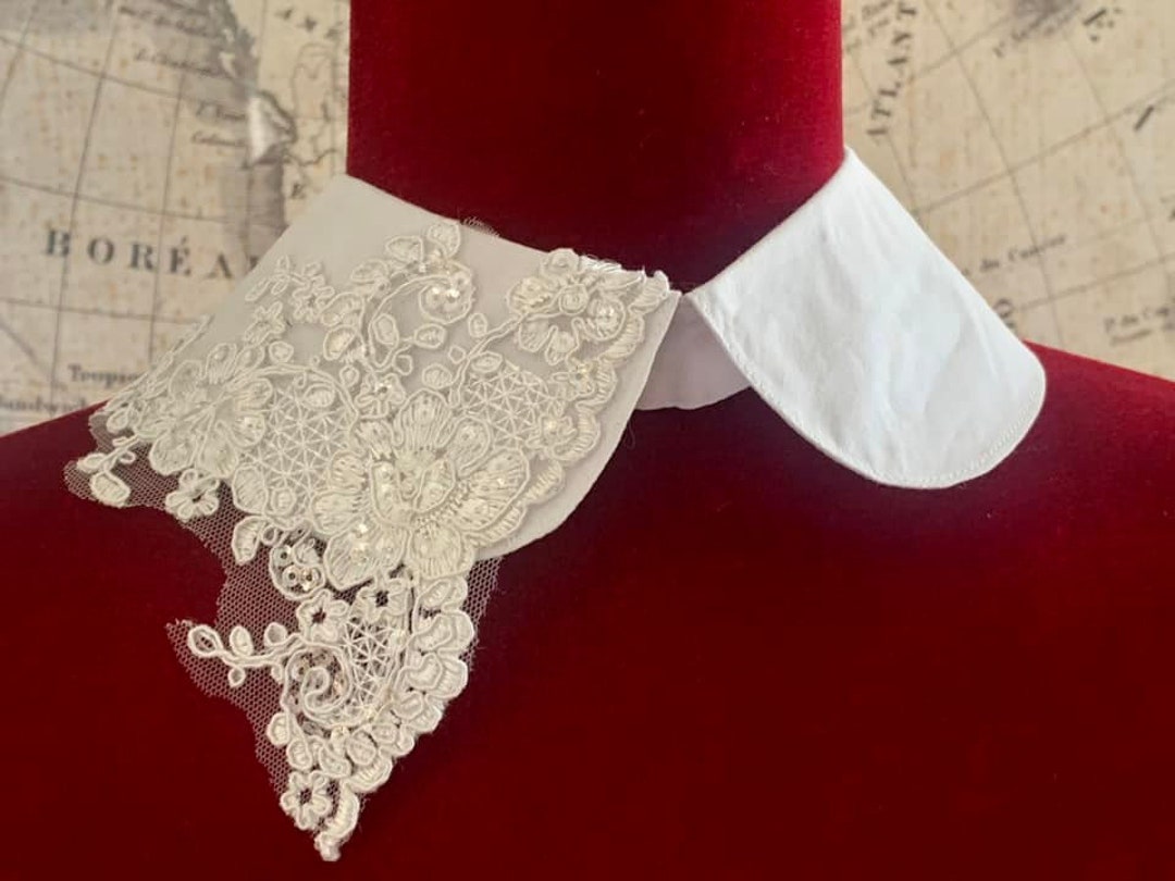 Collar Peter Pan con cuentas - Etsy España