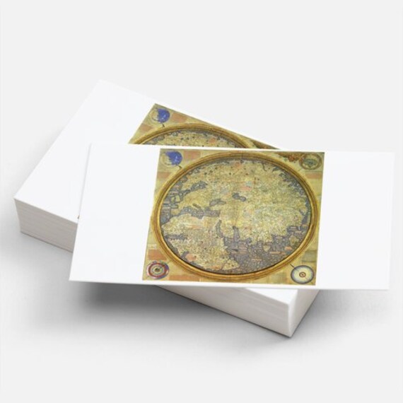 Circular Planisphere Mappa Mundi Collection - Etsy Canada