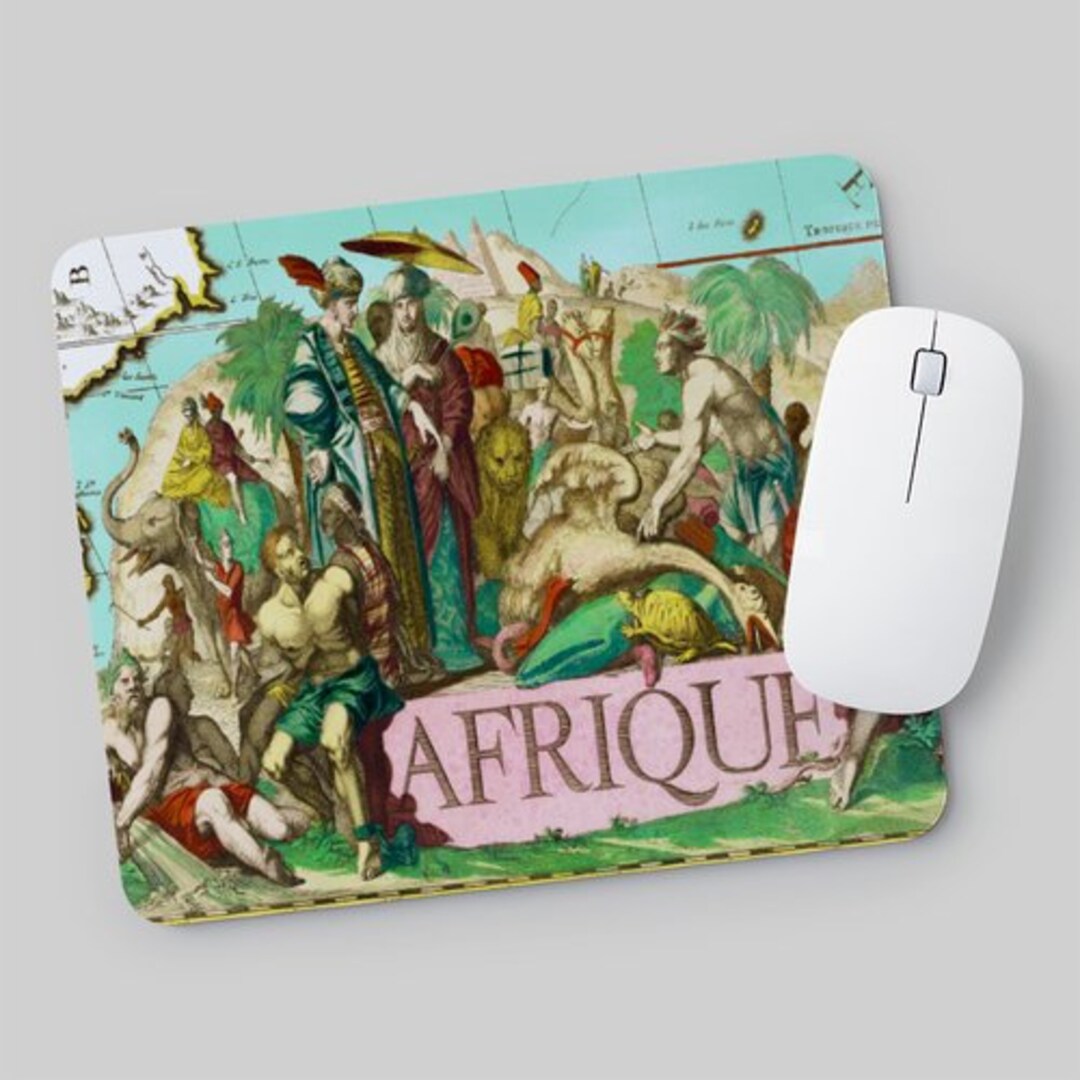 Africa Map Vignette Collection - Etsy