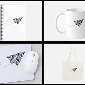 Paper Planes Zentangle Collection - Etsy