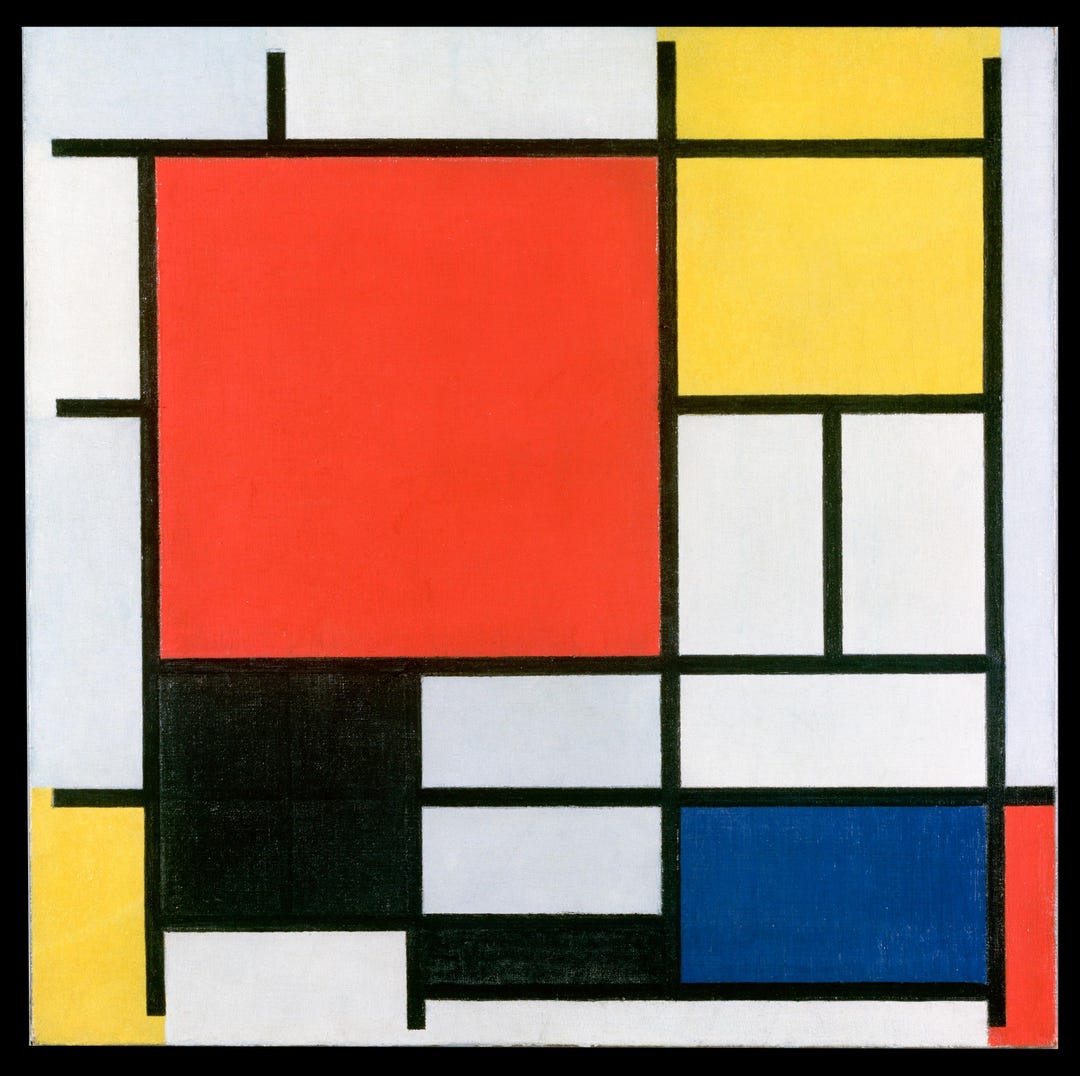 Piet Mondrian Collection - Etsy