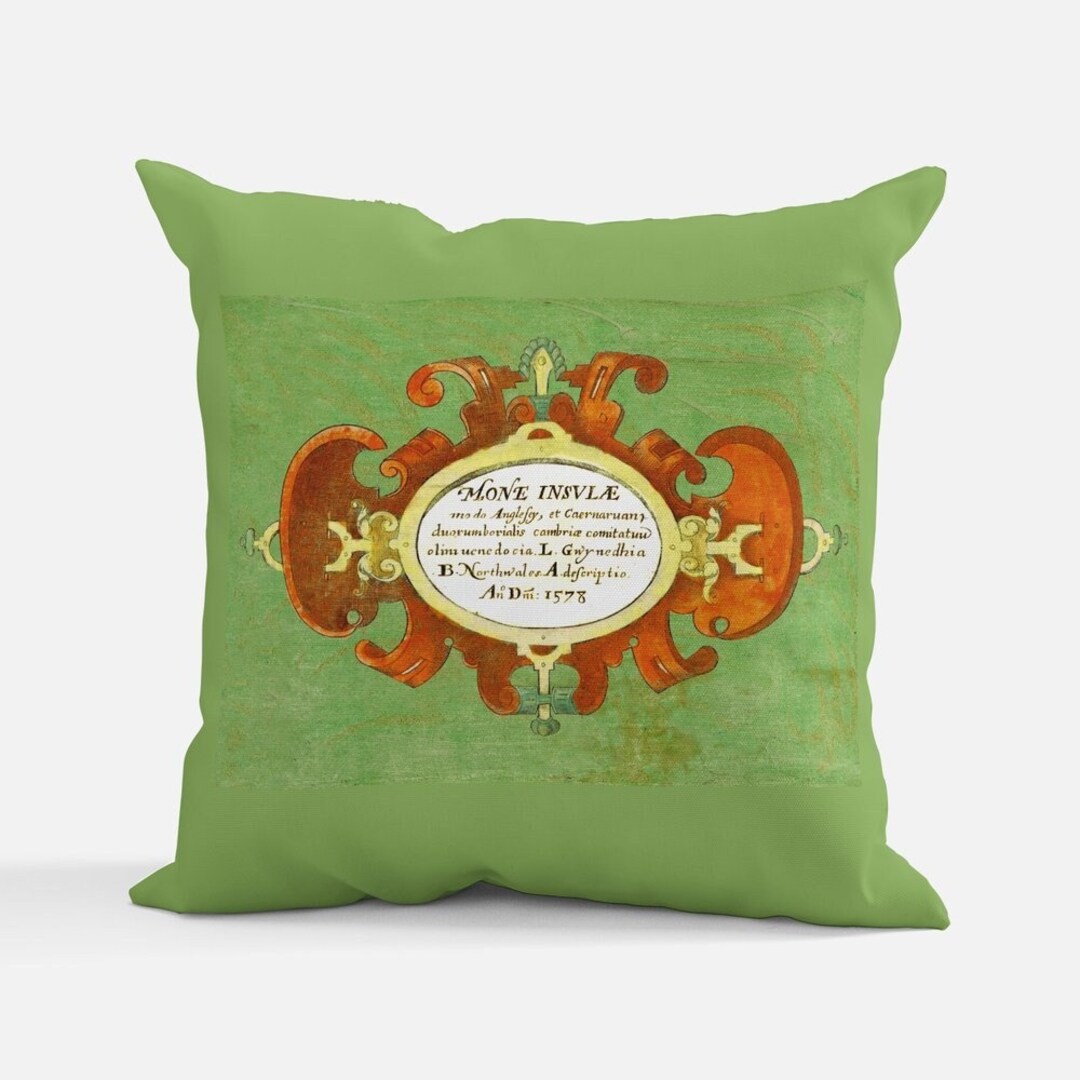 North-west Wales Map Cartouche Collection - Etsy