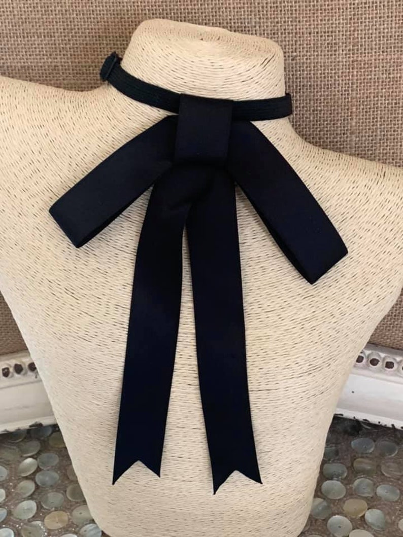 Minimalist Adjustable Ribbon Tie - Etsy