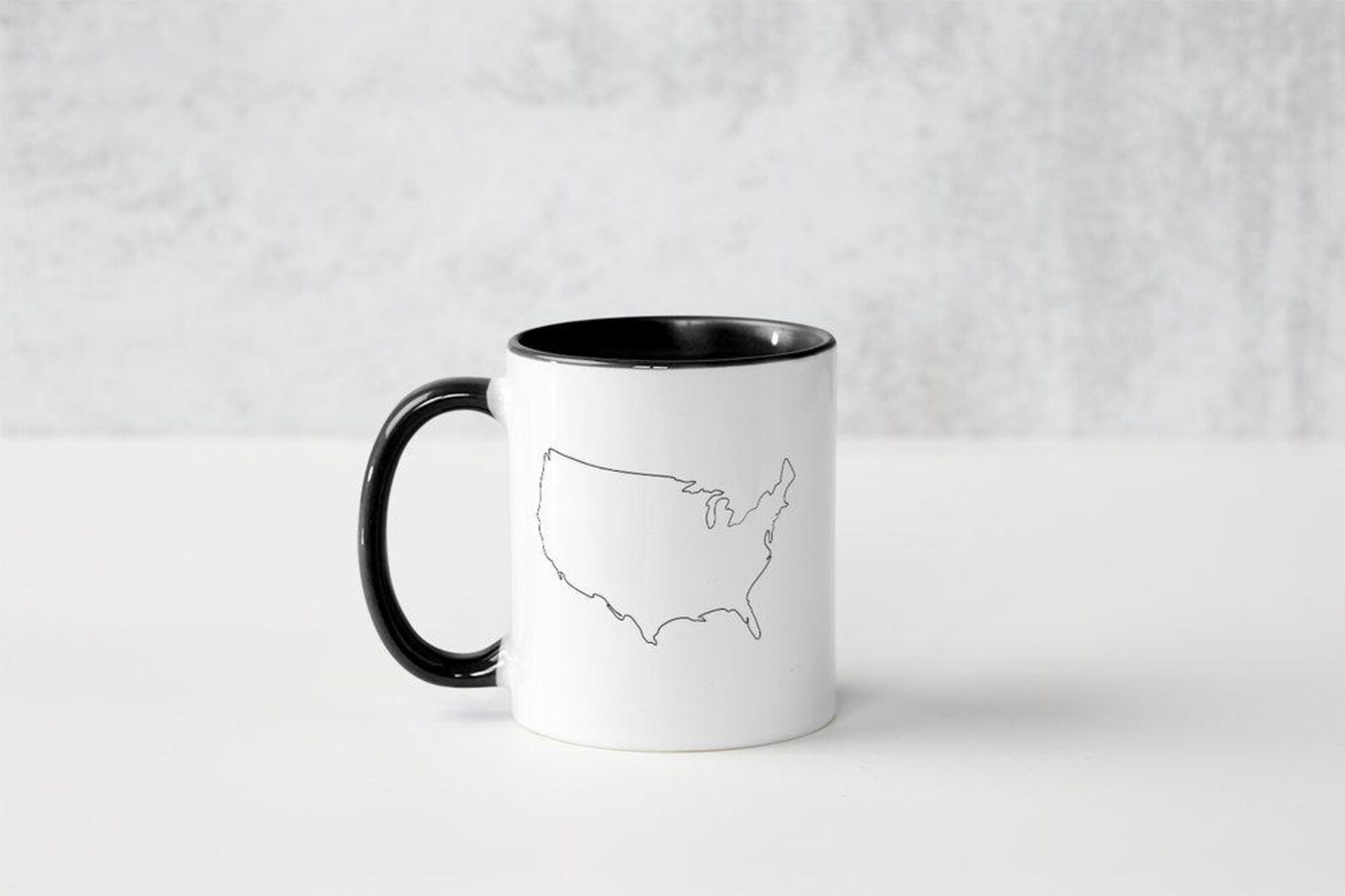 Minimalist USA Map Collection - Etsy