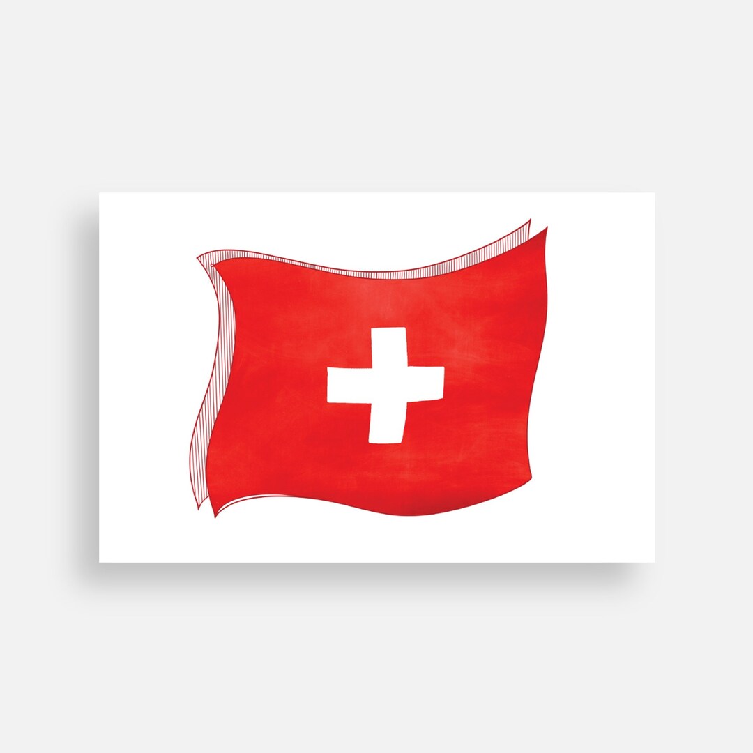 Swiss Flag Collection - Etsy