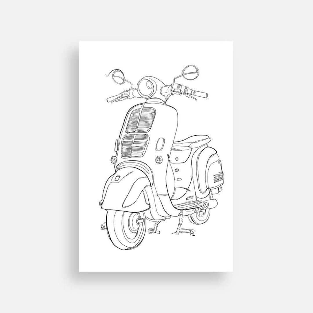 Iconic Vespa Collection - Etsy