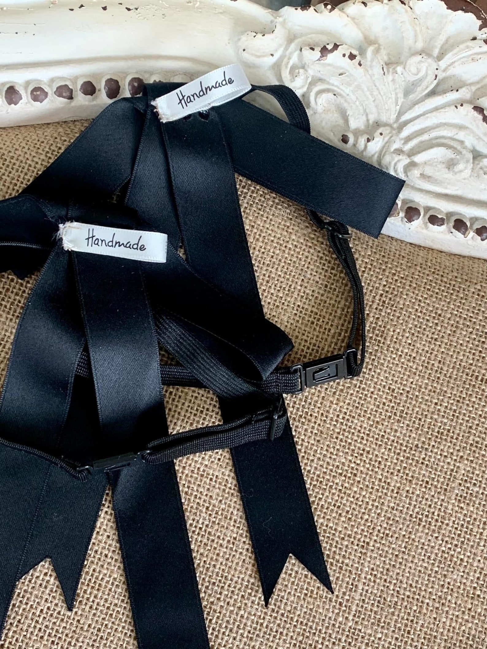 Minimalist Adjustable Ribbon Tie - Etsy