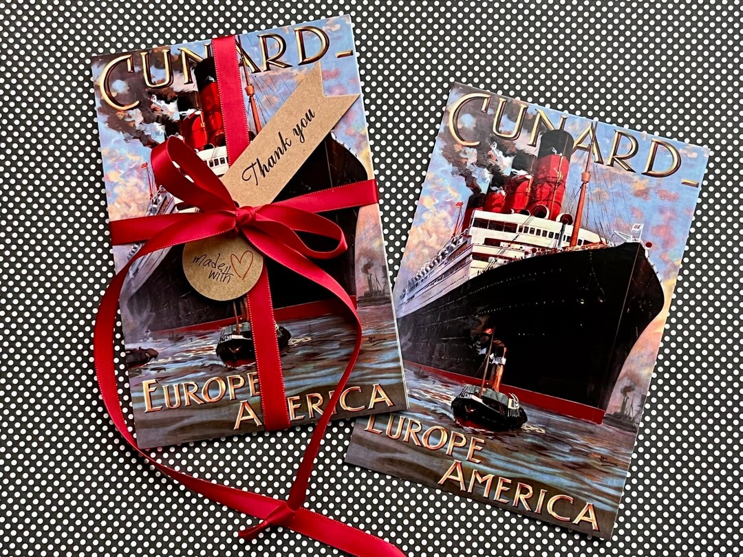 Cunard Travel Collection - Etsy