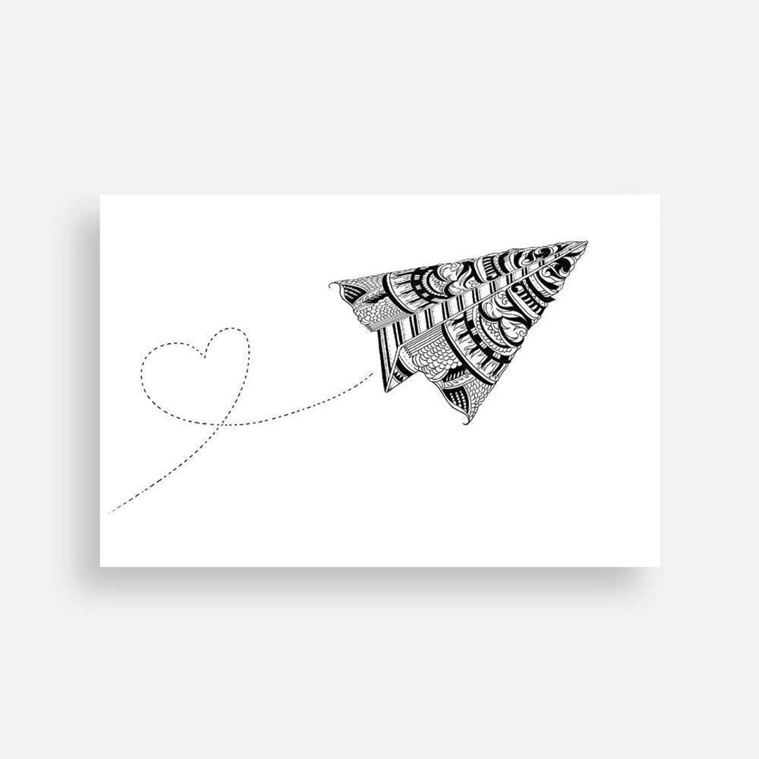 Paper Planes Zentangle Collection - Etsy