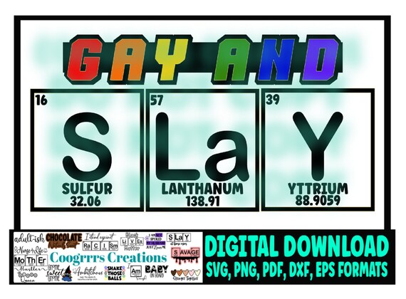 Gay and Slay SVG Gay Pride SVG Slay SVG Digital Download - Etsy Australia