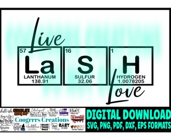 Live Love Learn Cuttable Design SVG PNG DXF & Eps Designs - Etsy