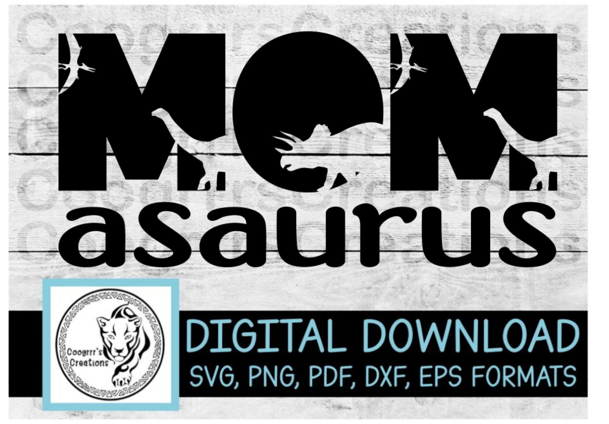 MOMasaurus SVG Mom svg Don't mess with Mamasaurus | Etsy