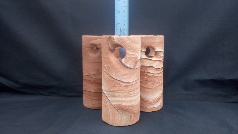 Desert Sandstone Candle Holder - Etsy