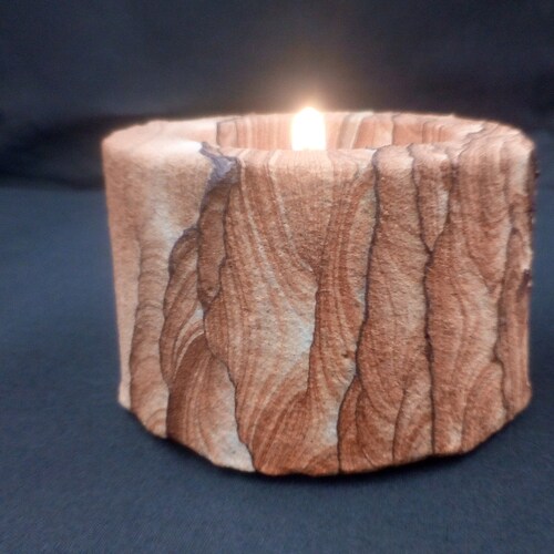 Desert Sandstone Candle Holder - Etsy