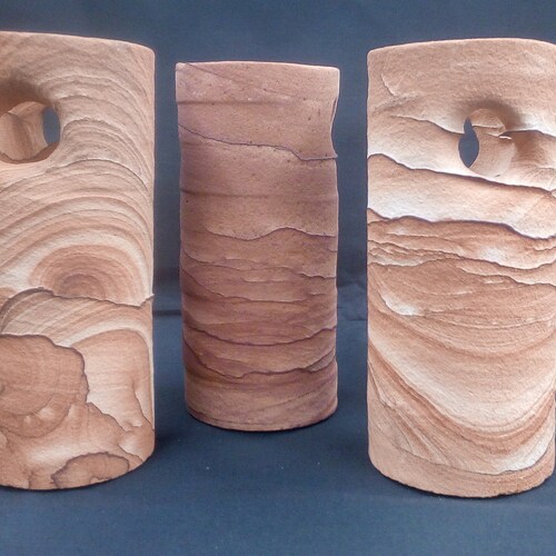 Desert Sandstone Candle Holder - Etsy