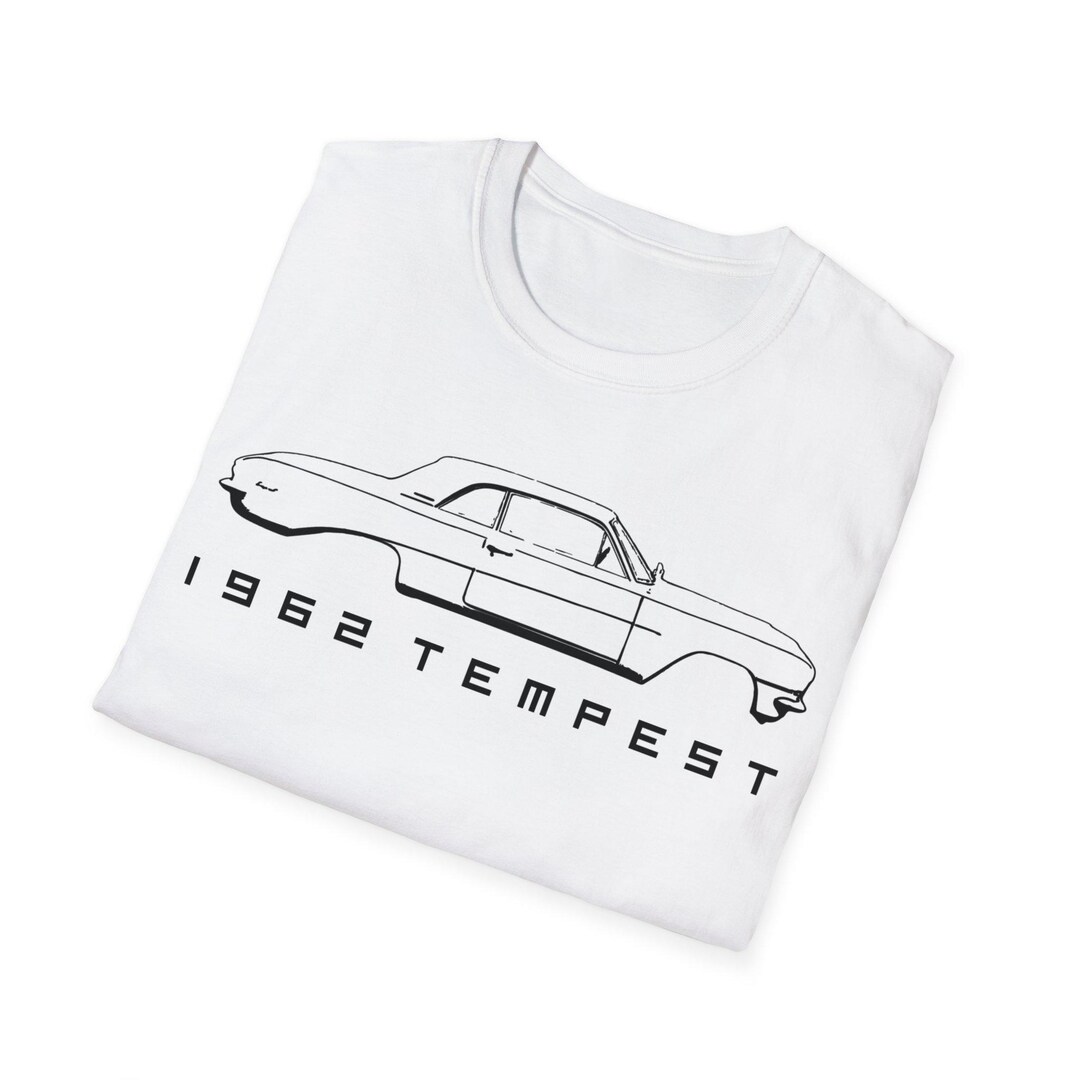 Custom 1962 Pontiac Tempest Artwork T-shirt Unisex Softstyle T-shirt - Etsy