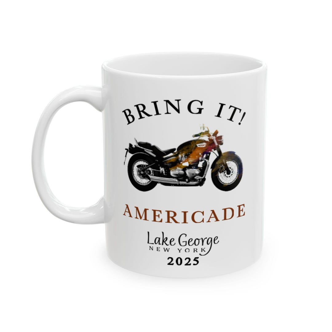 2025 Americade Mug | BRINGIT! Motorcycle Rally Souvenir, Lake George NY ...