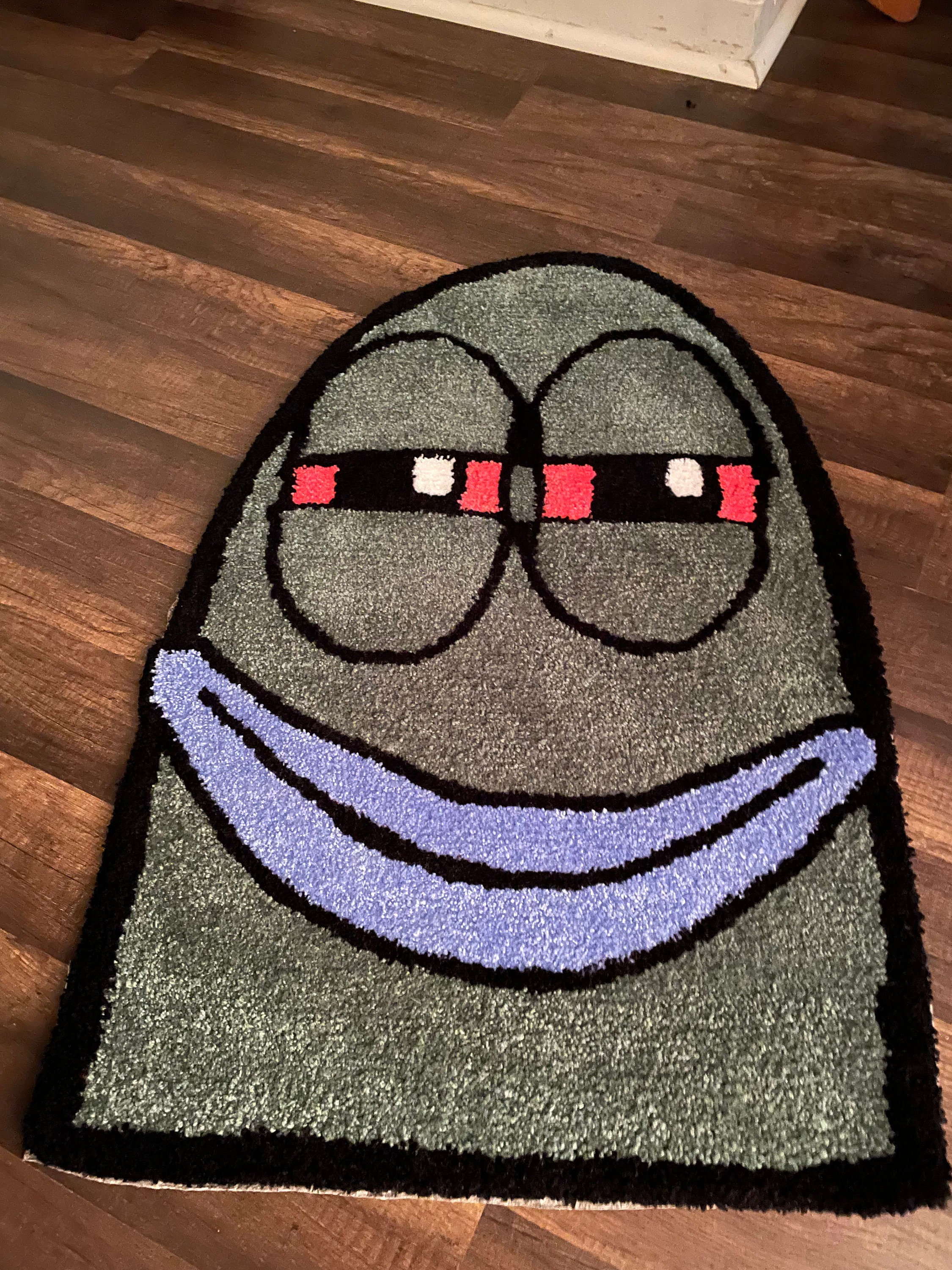 Spongebob High Meme Rug - Etsy