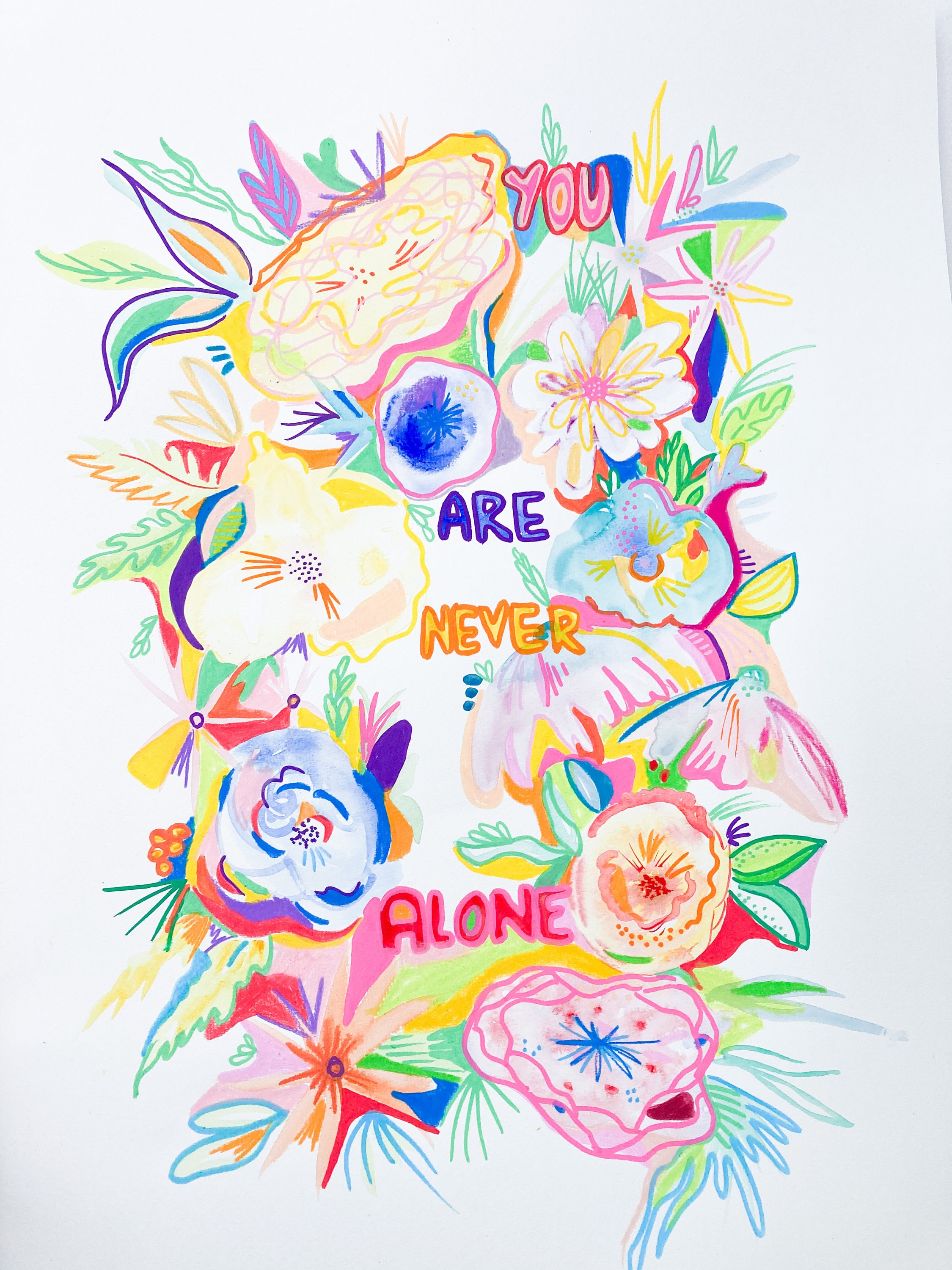 You Are Never Alone - Etsy