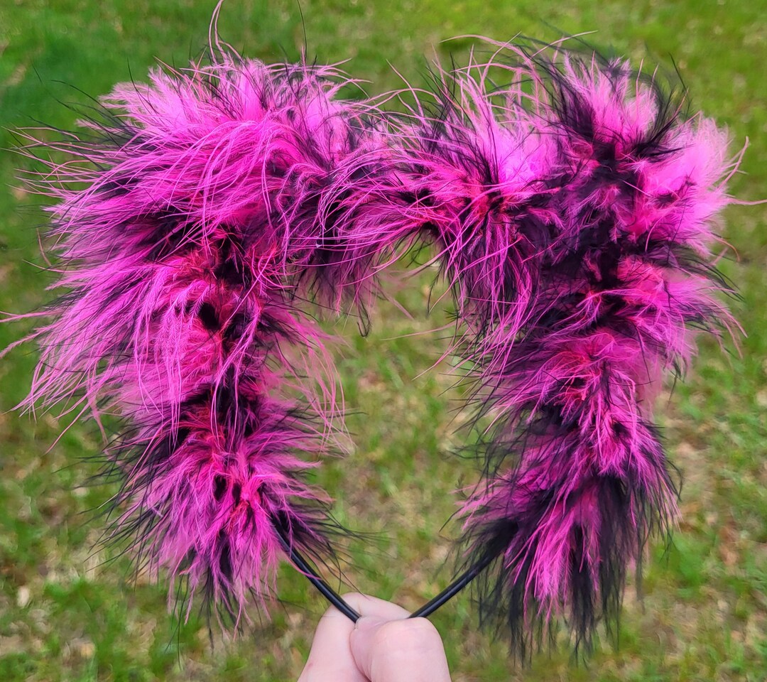 Fluff Ears - Kitty Ear Headband, Rave Ear Headband, Fluffy Festival ...