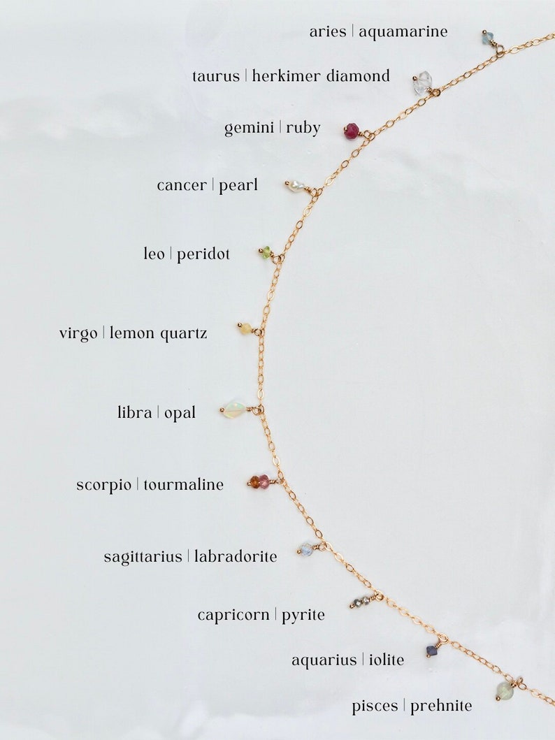 Birth Chart Necklace Personalized Zodiac Astrology Birthday Natal Chart ...