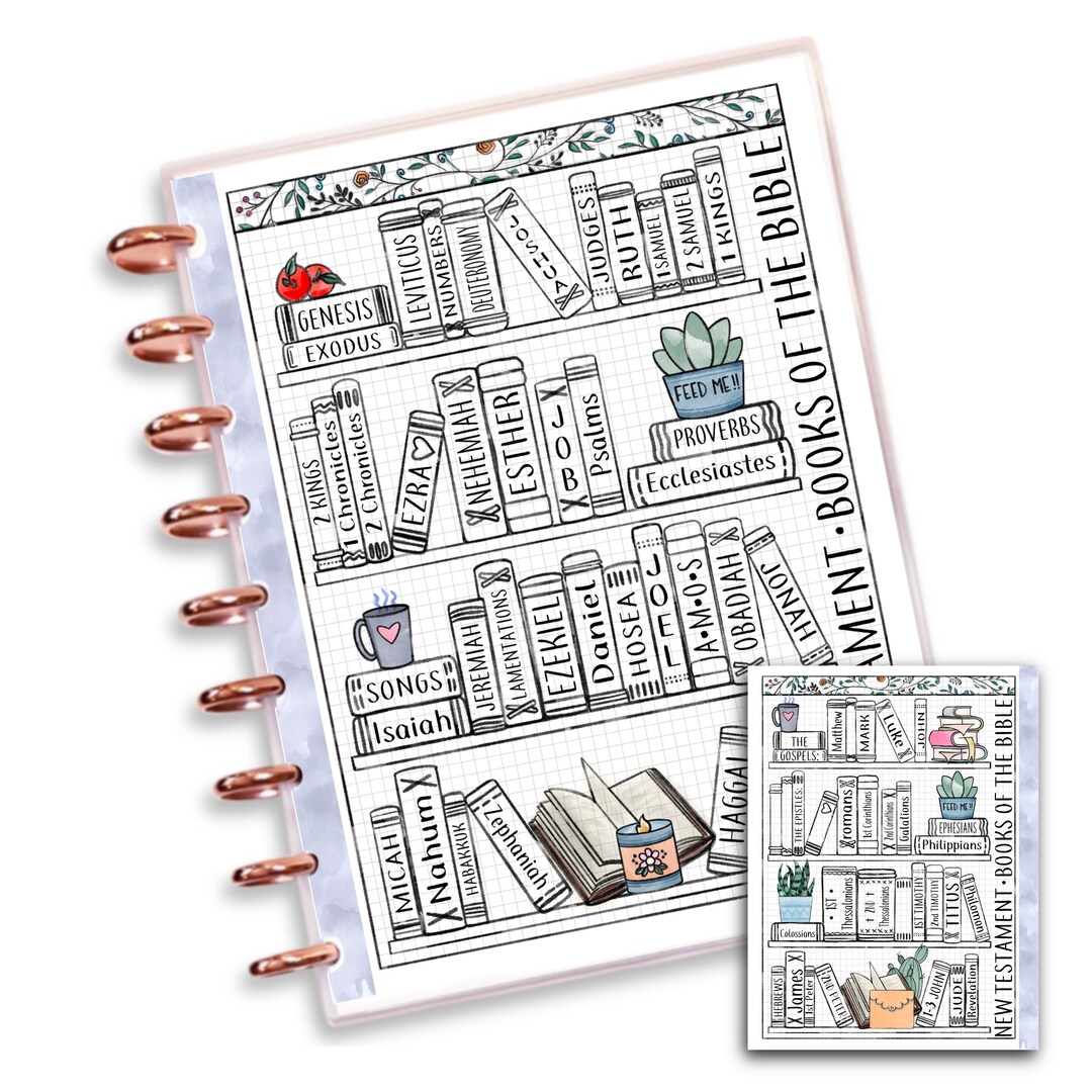 Old & New Testament Bible Study Tracker NIV 2 Page Bible - Etsy