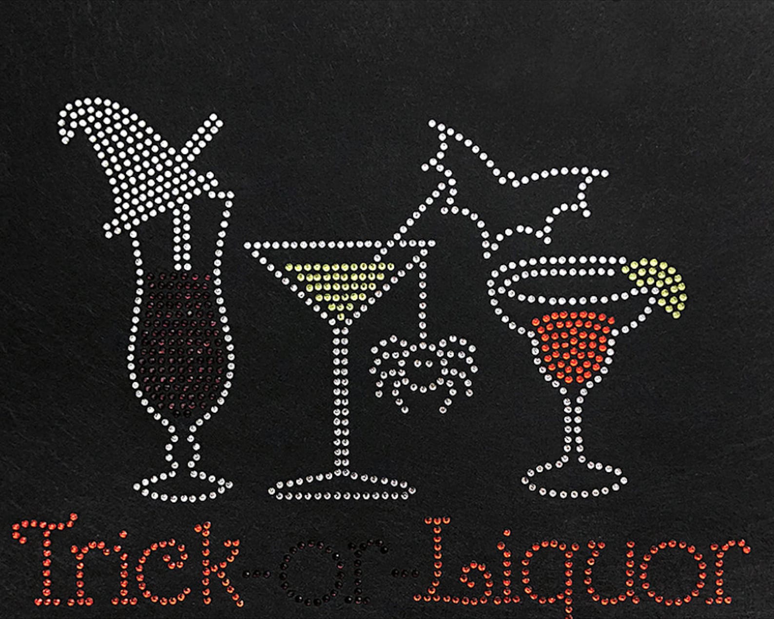 Happy Halloween, Ghost, Boo, Trick or Treat, Scare, Bling, Rhinestone ...