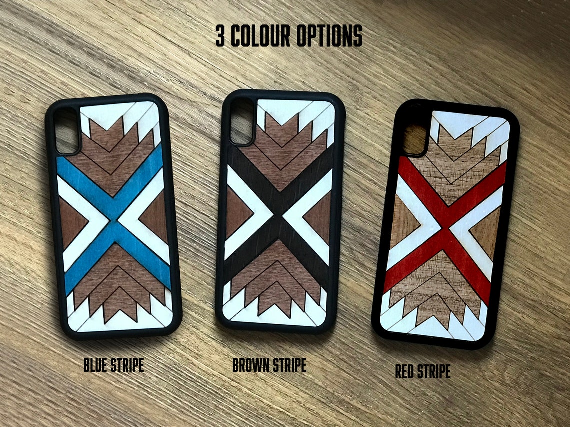 Aztec Themed Real Wood Marquetry Phone Case for iPhone & Samsung - Etsy UK
