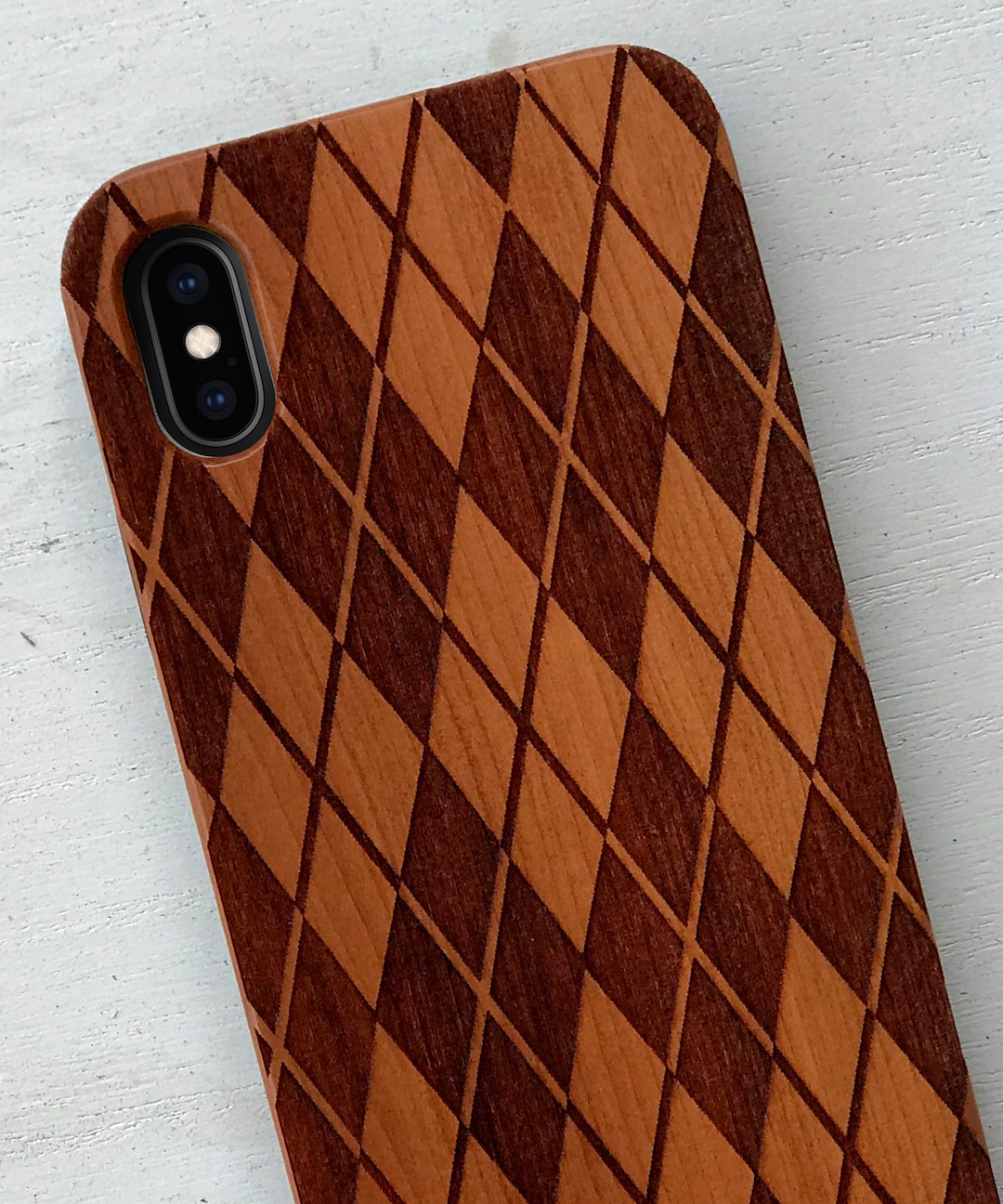 Pringle Inspired Laser Engraved Real Wood Phone Case for iPhone ...