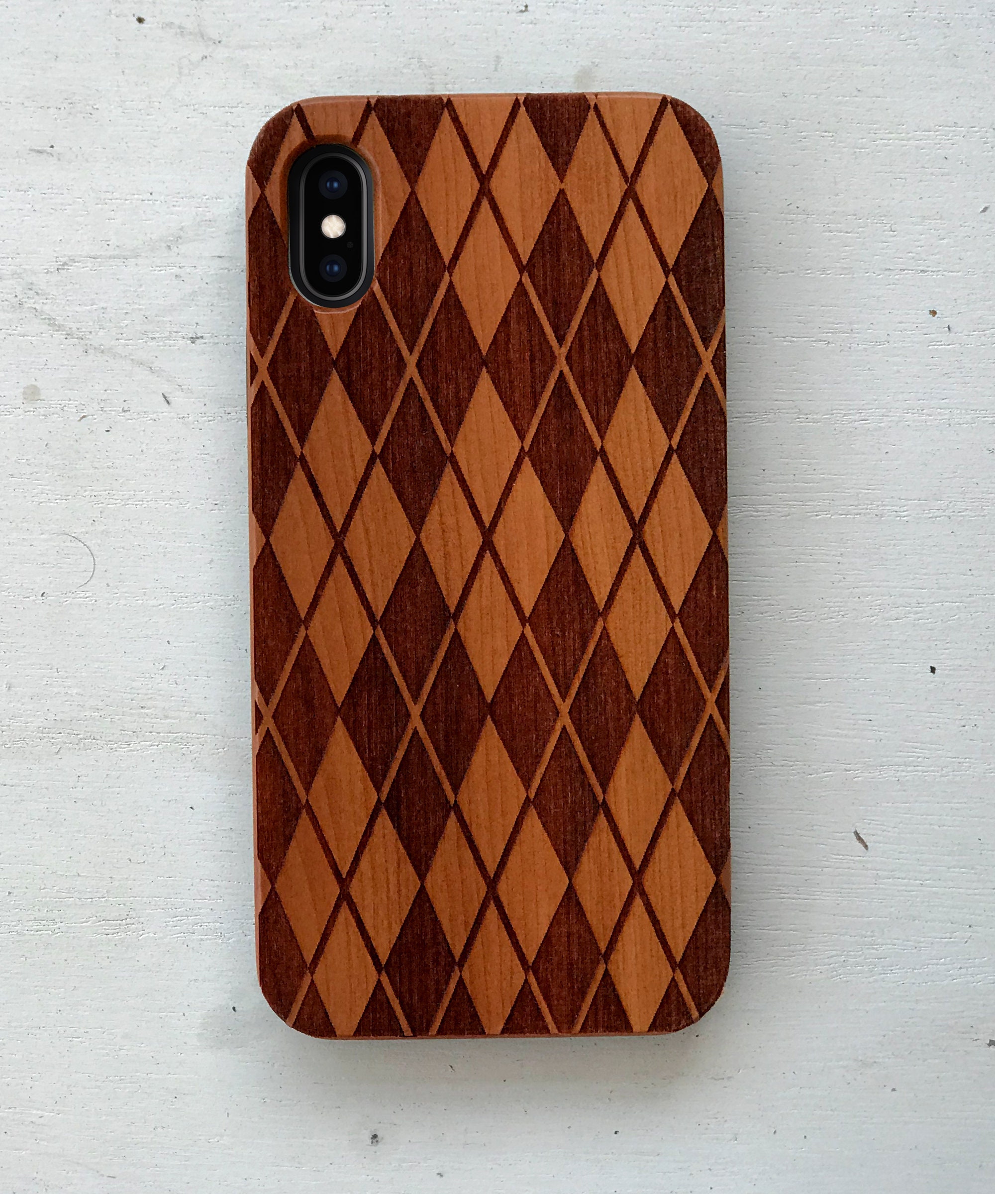 Pringle Inspired Laser Engraved Real Wood Phone Case for iPhone ...