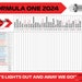 Formula One 2024 Wall Chart Track the F1 Driver Results A2 PDF Print at ...