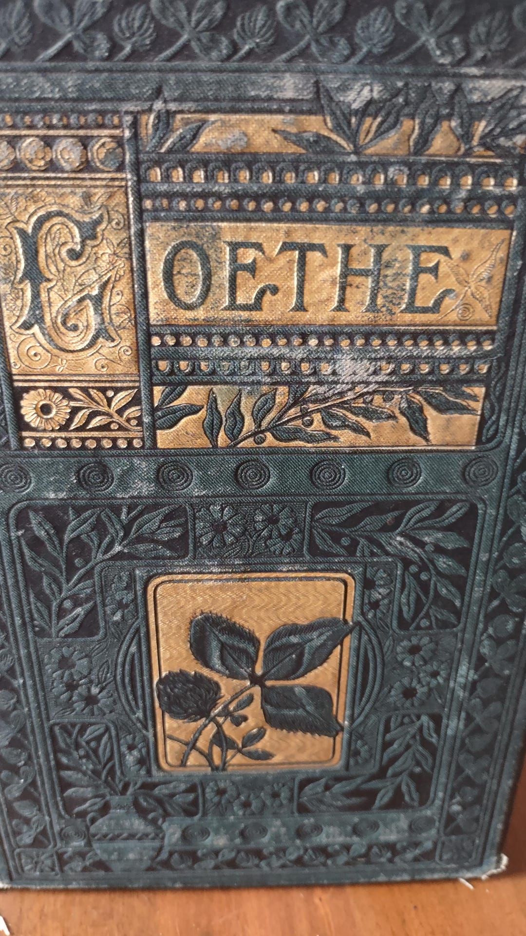 Antique Book - Goethe's Poems 2nd Edition in the Original Metres by ...