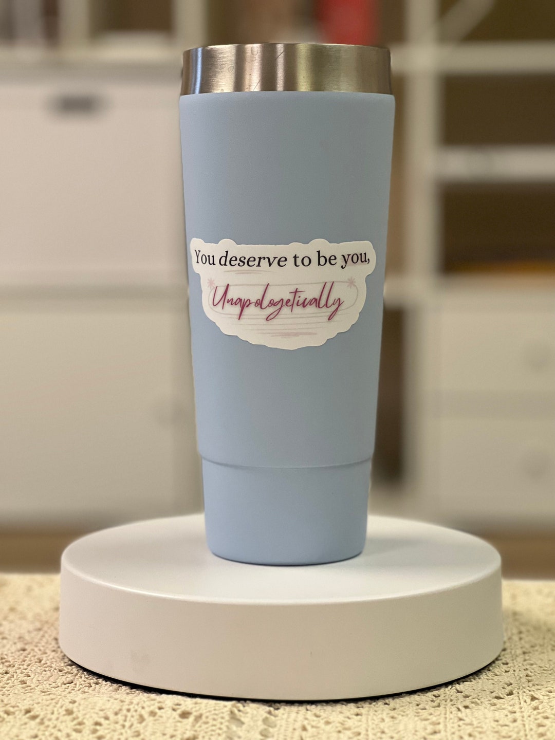 Self Love Reminder Vinyl Sticker Affirmation, Words of Encouragement ...