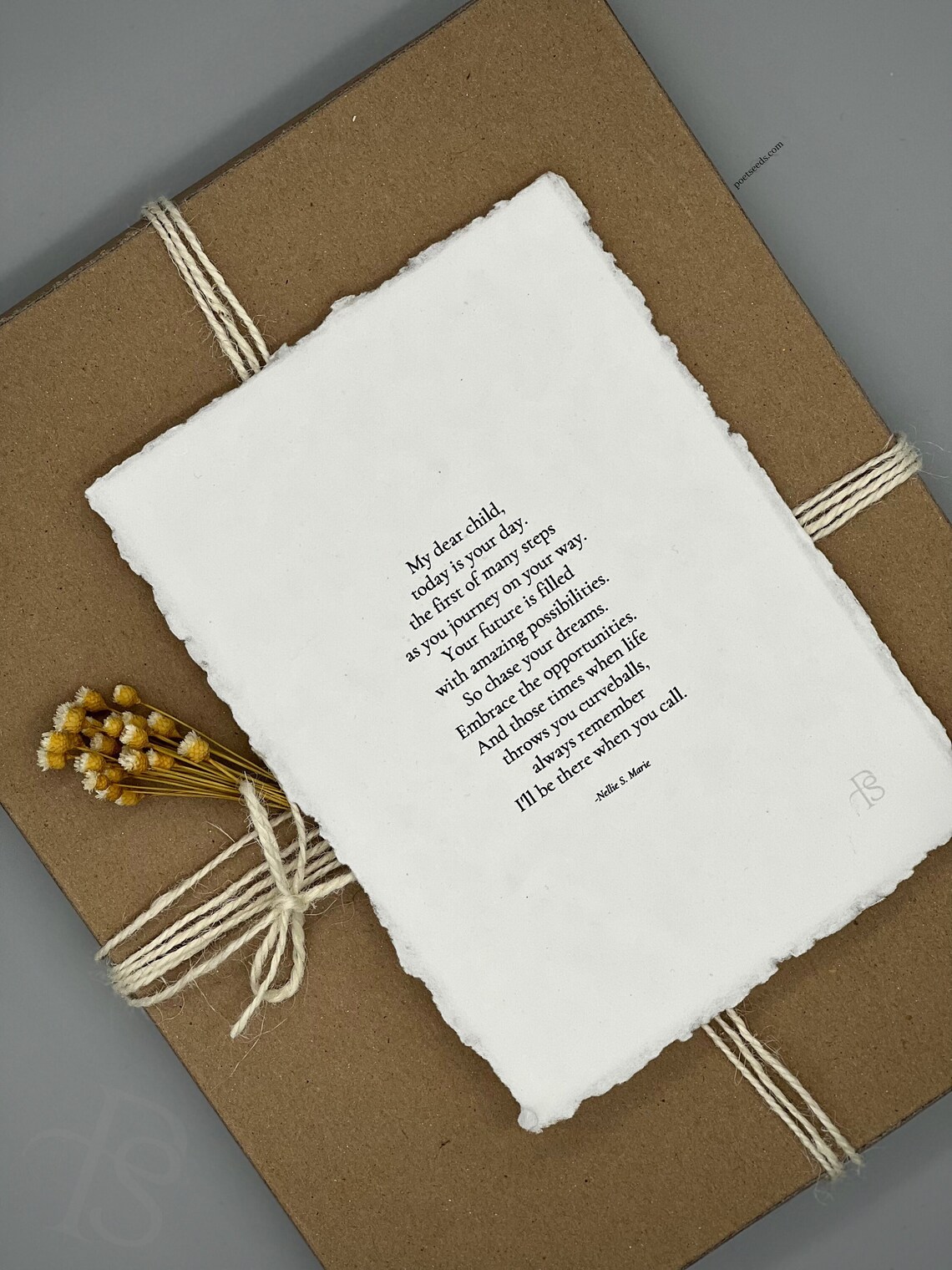 Graduation Card for Child Poem for Class of 2024 High School Graduation ...