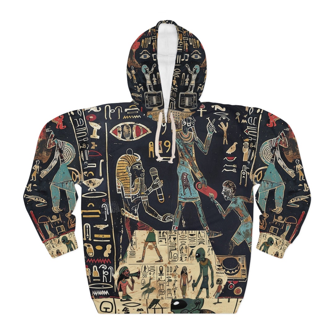 Egyptian-inspired Urbanwear for All Ages. egyptian Art-inspired Hoodies ...
