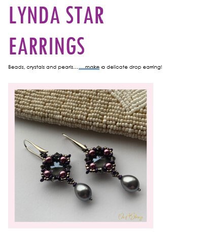 Crystal Earring Tutorial Learn to Make Earrings Pretty | Etsy