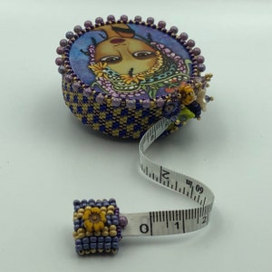 Measuring Tape Cover Beading Tutorial DIY Tape Measure Make Your Own ...