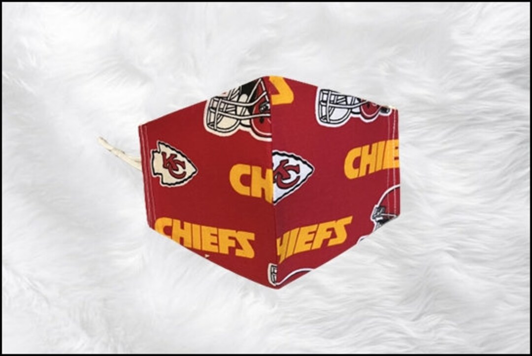 Kansas City Chiefs Face Mask - Etsy